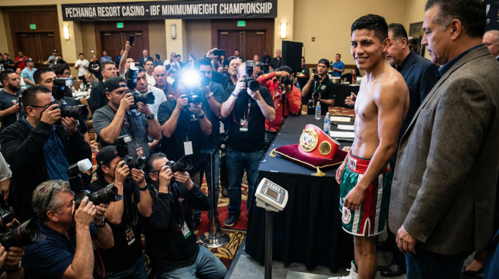 Smiley Pérez en peso para desafiar al campeón Taduran - Ring Mundial